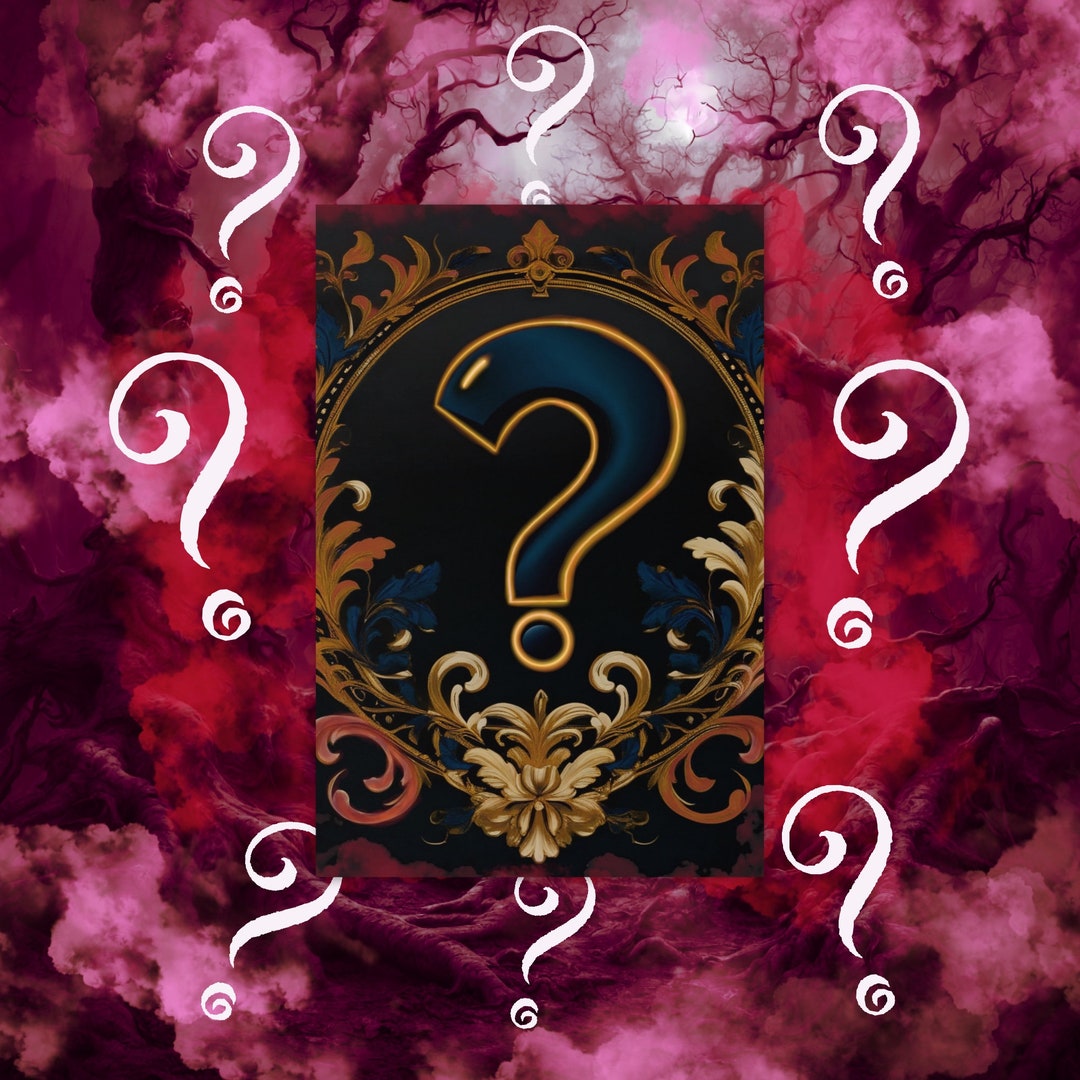 SECRET ADMIRER but Who Question Mark Greeting Card - Etsy