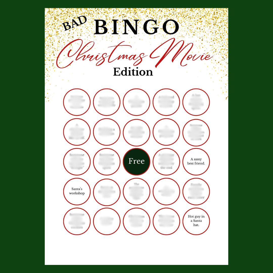 Bad Bingo: Christmas Movie Edition - the Cheesy Holiday Game You Didn’t ...