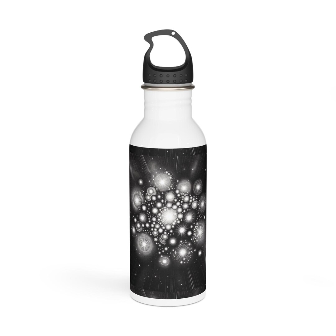 Star Cluster Stainless Steel Water Bottle - Celestial Galaxy Drinkware ...