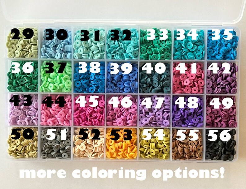 Customizable Clay Bead Bracelets - Etsy