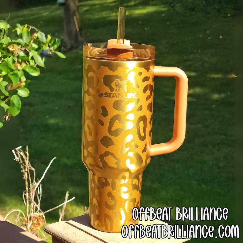 Leopard Print Stanley Cup - Etsy