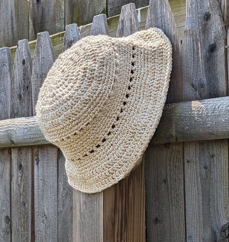 Crochet Summer Hat PATTERN Easy Women's Bucket Summer Hat Beginner ...
