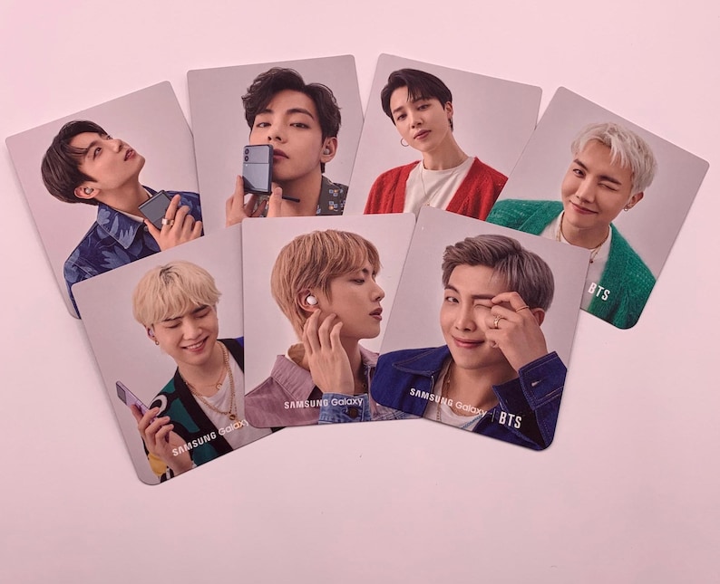Official BTS Photocards: Samsung Merchandise - Complete Set or ...