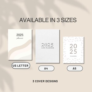 2025 Planner Printable Life Planner Organization Editable 2025 Daily ...