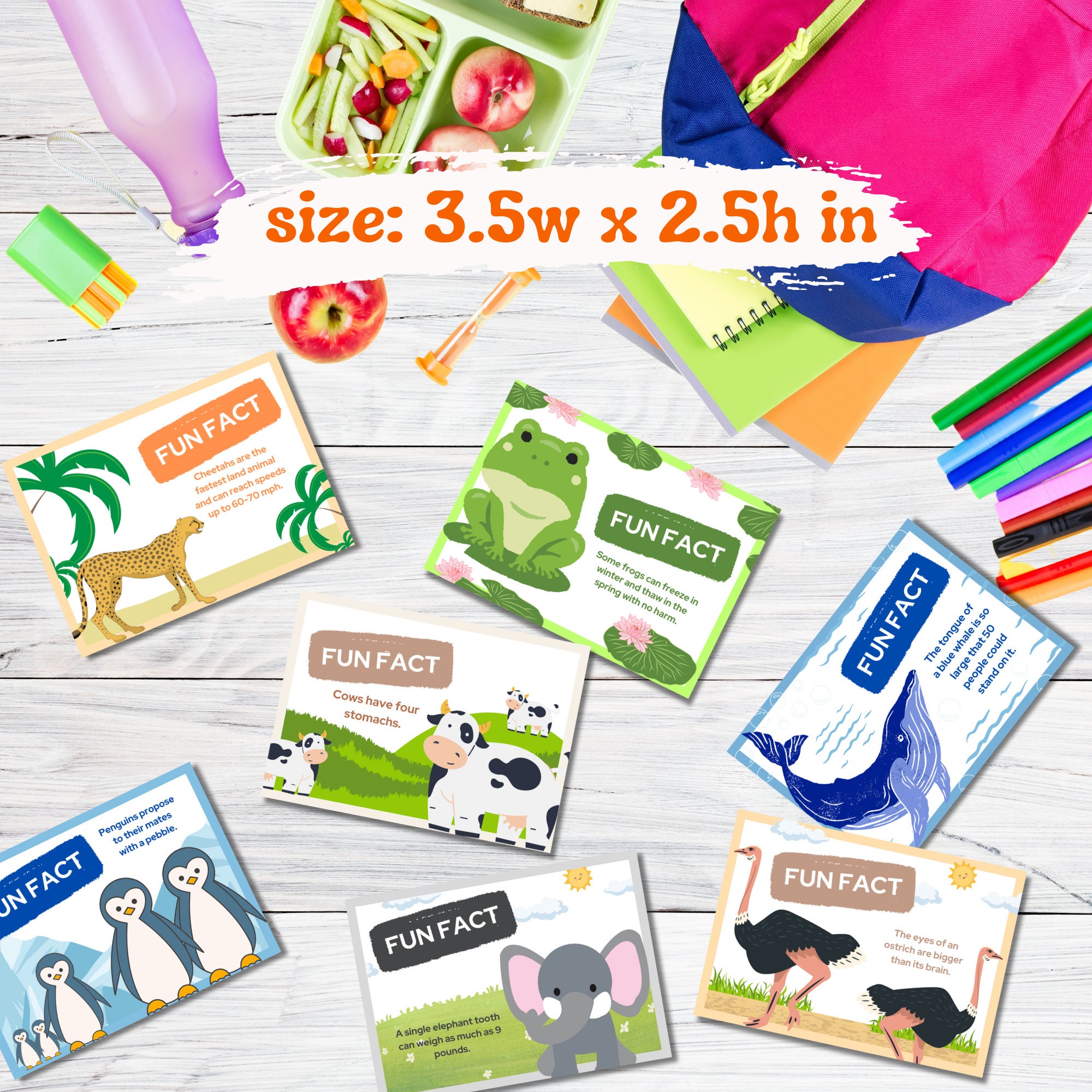 Lunch Box Notes for Kids Printable Lunchbox Note Back to School ...