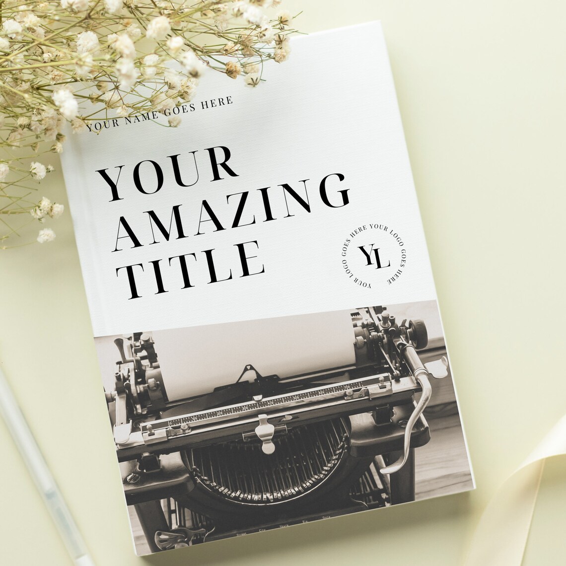 Ebook Cover Template Canva E-book Cover Design for Digital Course ...