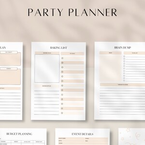 Ultimate Party Planner Printable: Event Planning Checklist (PDF ...