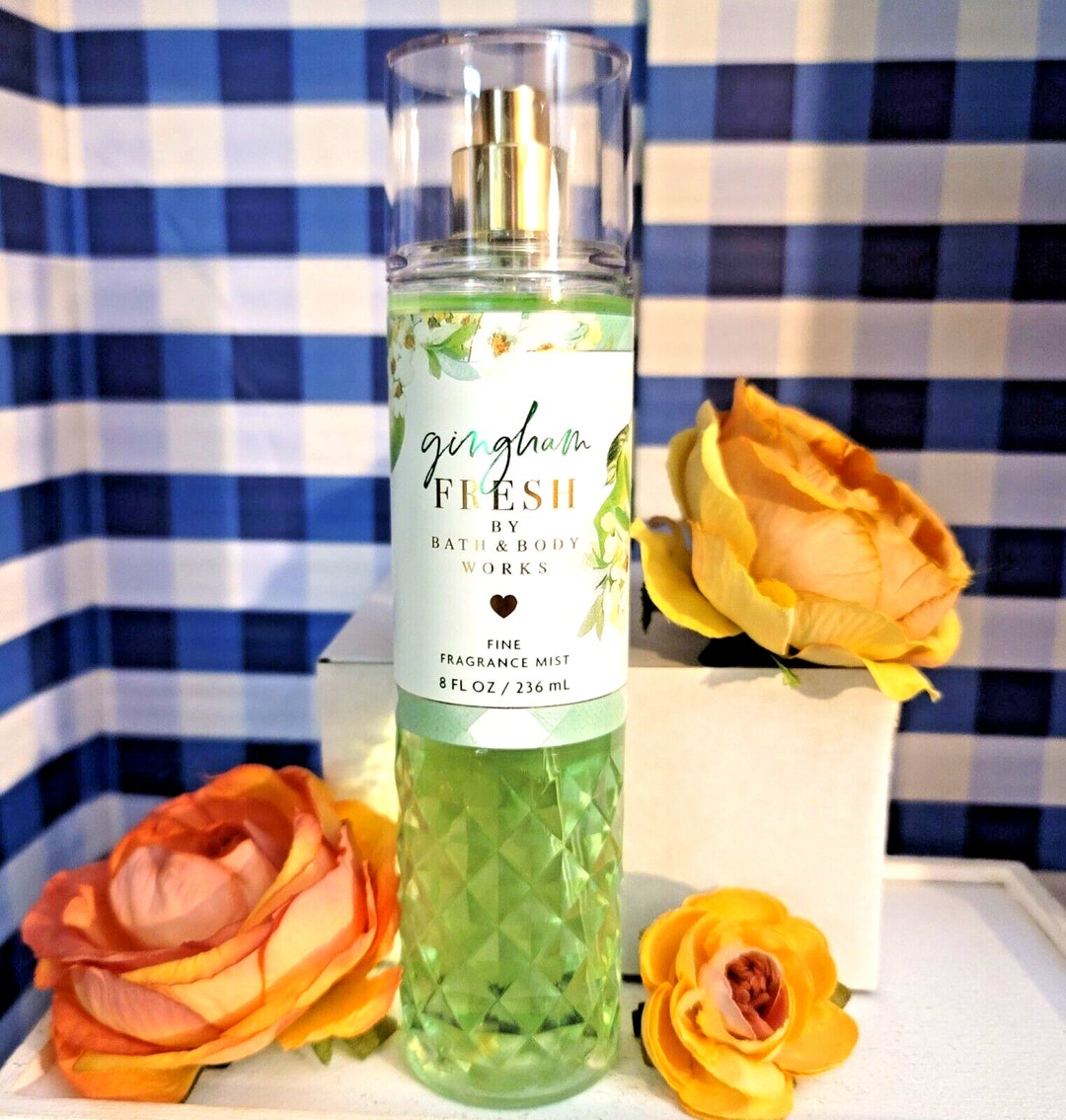 Bath and Body Works gingham Fresh Fine Fragrance Body Mist 8 Fl Oz - Etsy