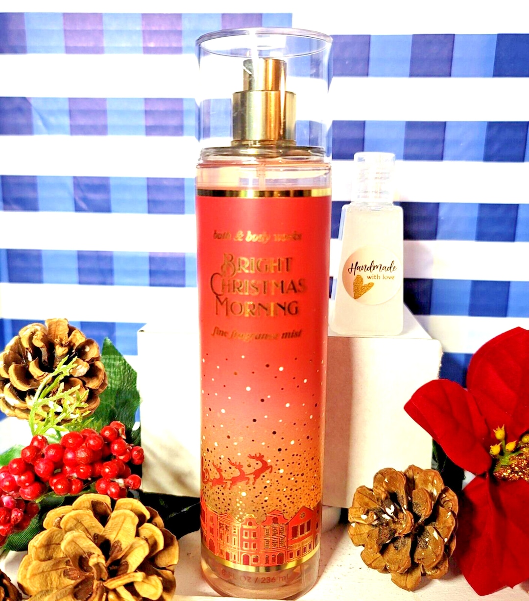Bath & Body Works bright Christmas Morning Fine Fragrance Body Mist 8 ...