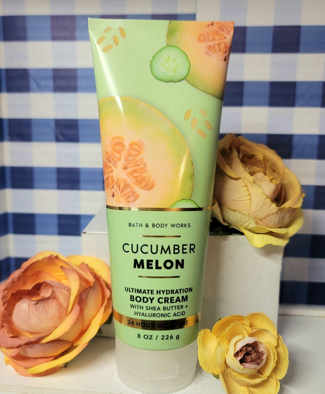 Bath And Body Works Cucumber Melon Ultimate Hydration Body Cream 8 Fl