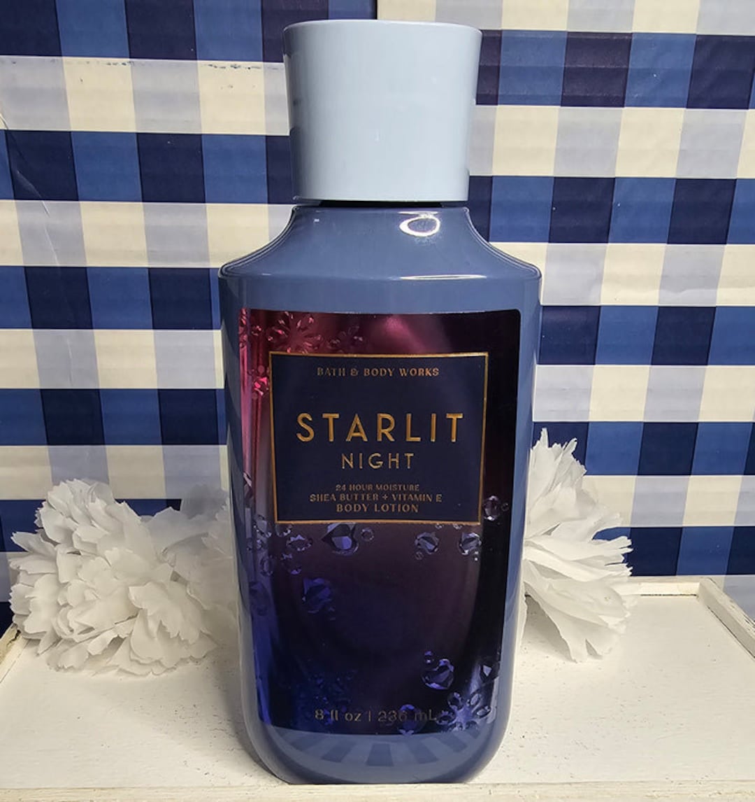 Starlit Night Bath and Body Starlit Night Moisturizing Body Lotion 8 Fl Oz - Etsy