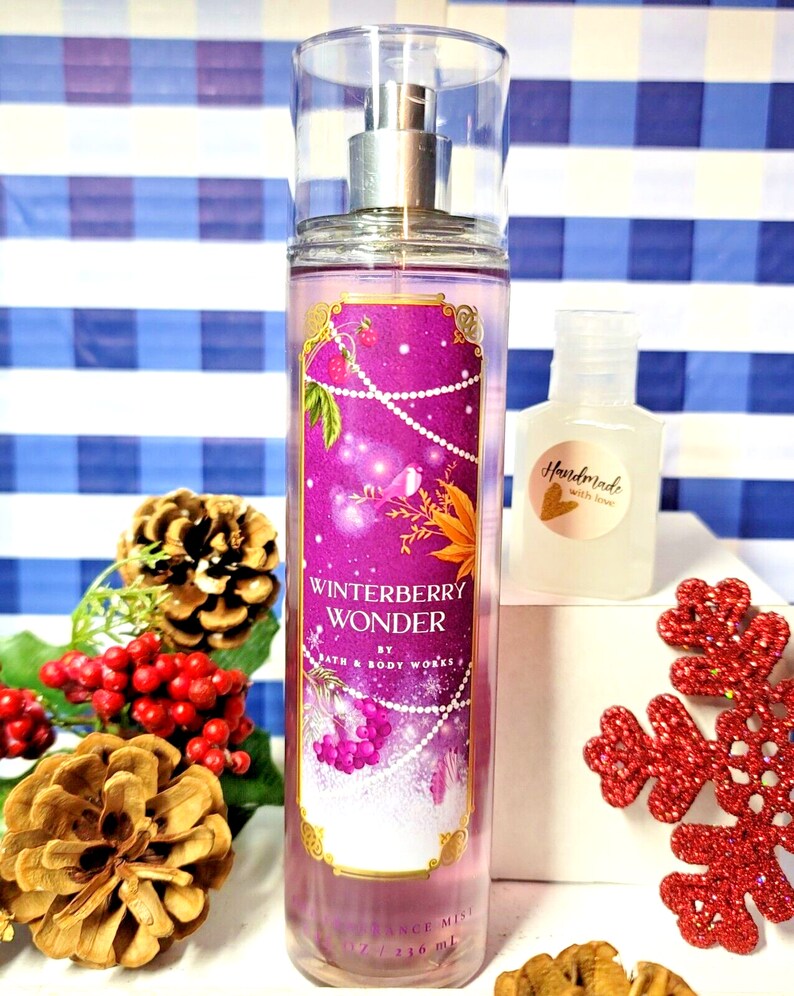 Bath And Body Works Winterberry Wonder Fine Fragrance Body Mist 8 Fl Oz