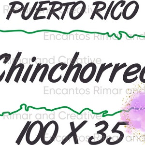 Chinchorreo, 100x35, Puerto Rico, Boricua, Shirt, PNG, Map of Puerto ...