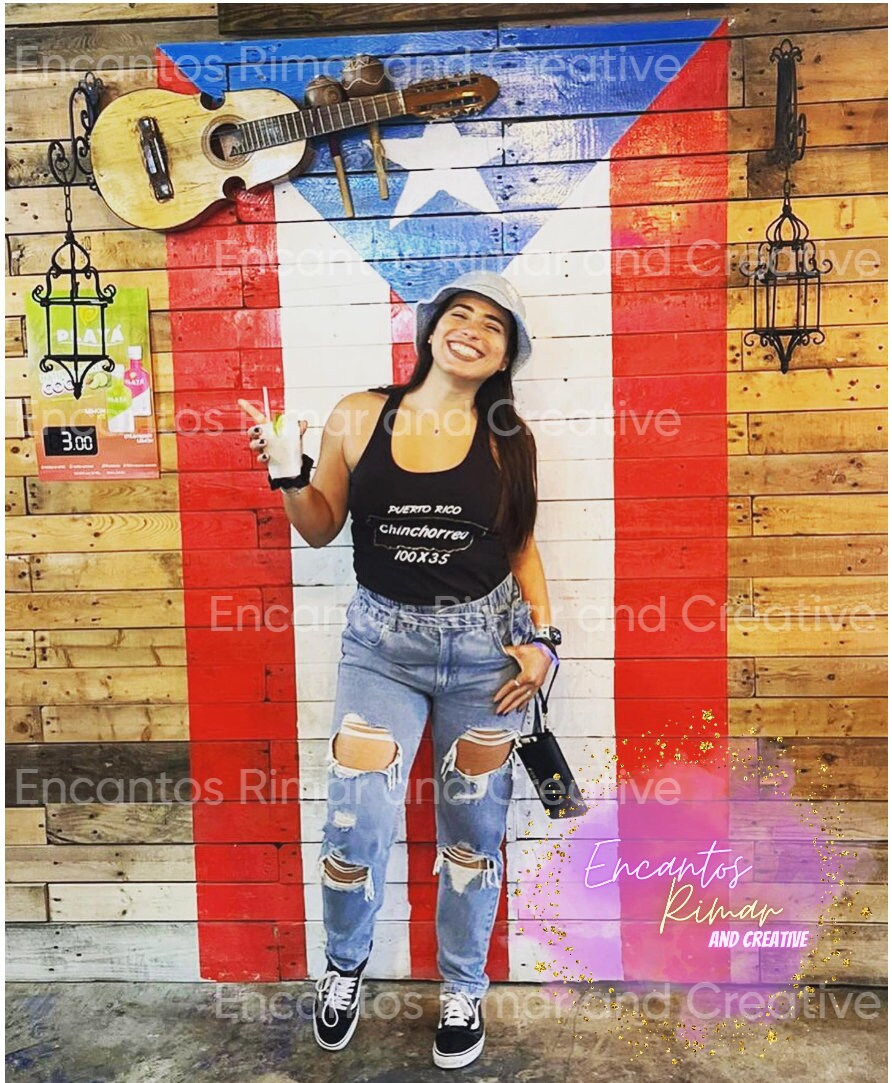 Chinchorreo, 100x35, Puerto Rico, Boricua, Shirt, PNG, Map of Puerto ...