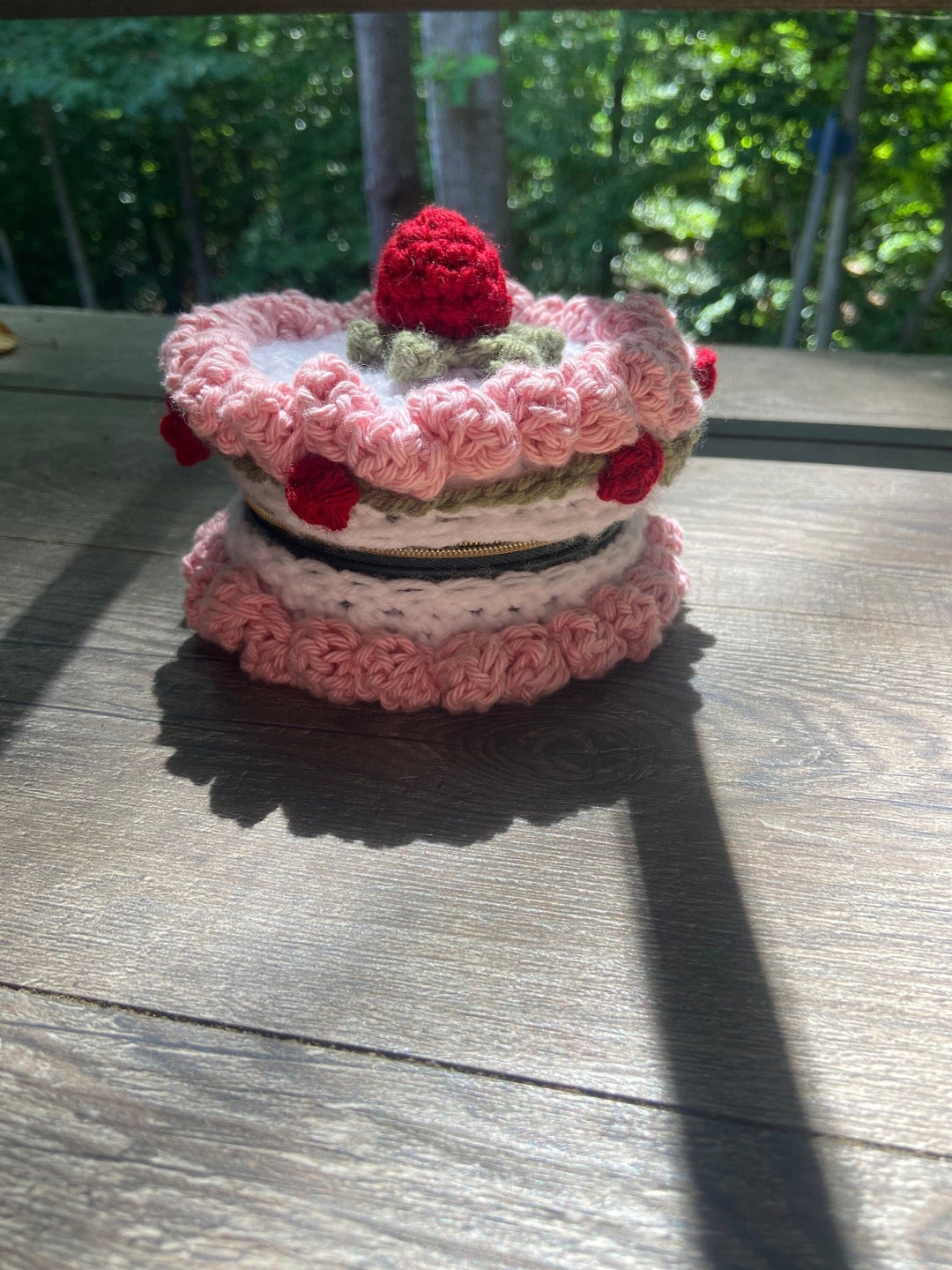Custom Crochet Cake Jewelry Box - Etsy