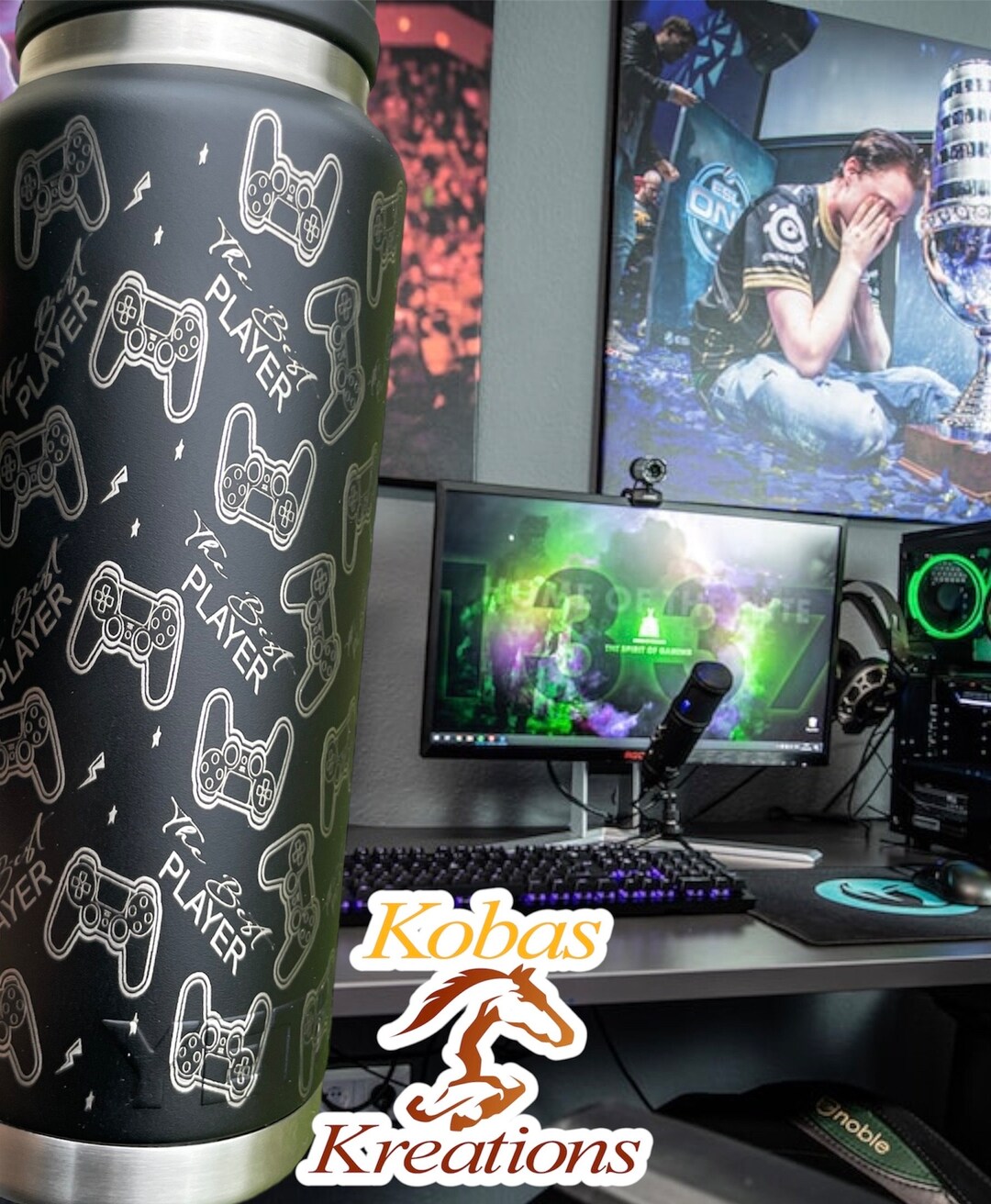 Gaming Laser Engraved Full Wrap Design - Etsy