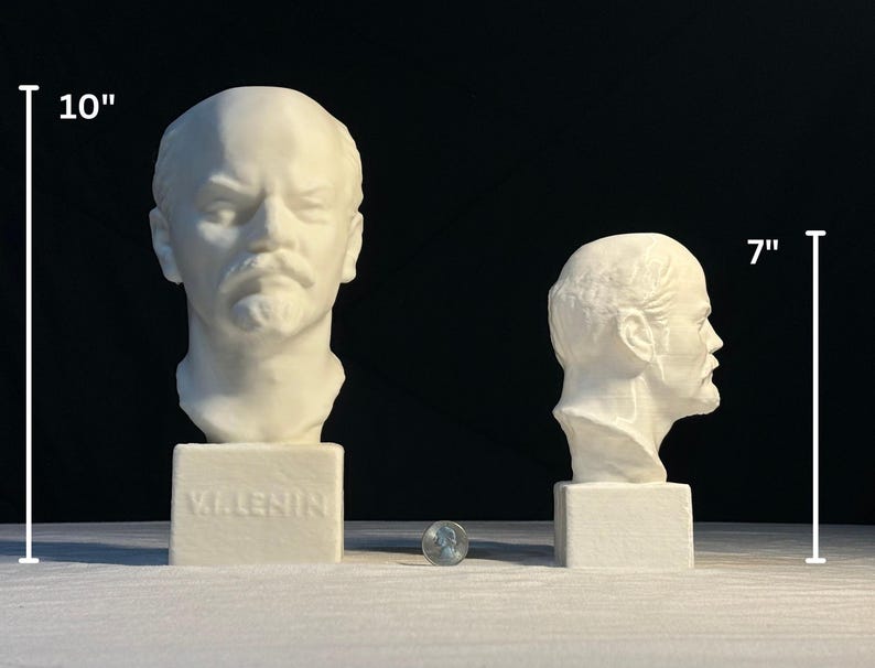 Bust of Vladimir Lenin - Etsy