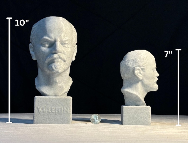 Bust of Vladimir Lenin - Etsy