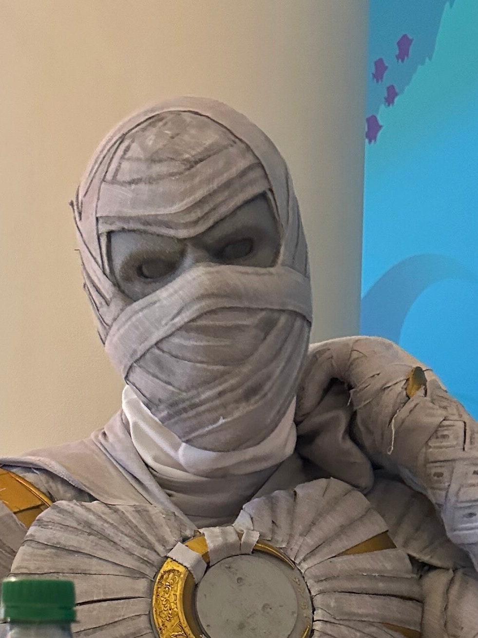 3D Printed Moon Knight Fully Wearable Mask - Etsy
