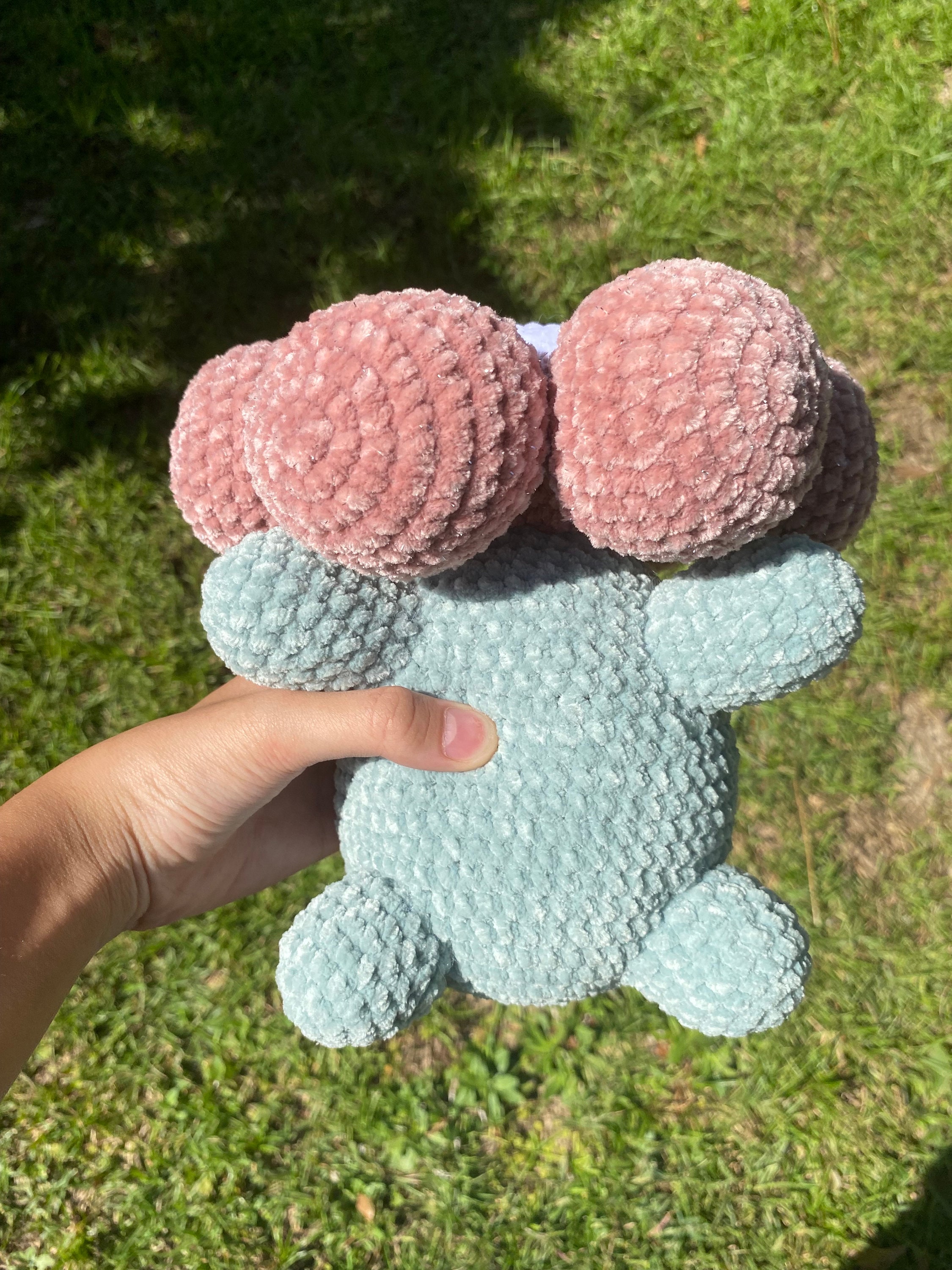 Crochet Lazy Daisy Plushie, Crochet Plushie, Gift for Kids, Huggable ...