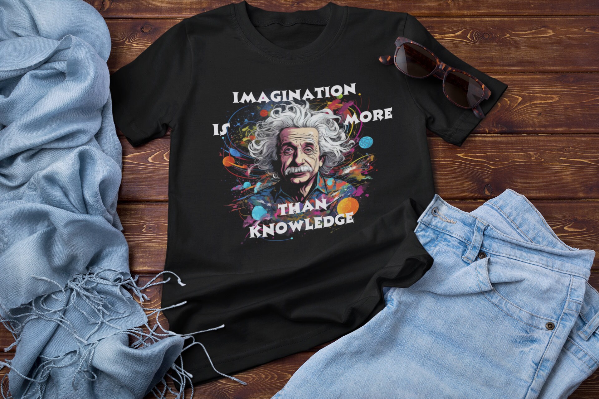 Albert Einstein Shirt, Albert Einstein Quote Shirt, Einstein Classic ...