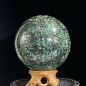 DIOPTASE PYRITE QUARTZ, Crystal Sphere, Gift, Collector, Decor - Etsy