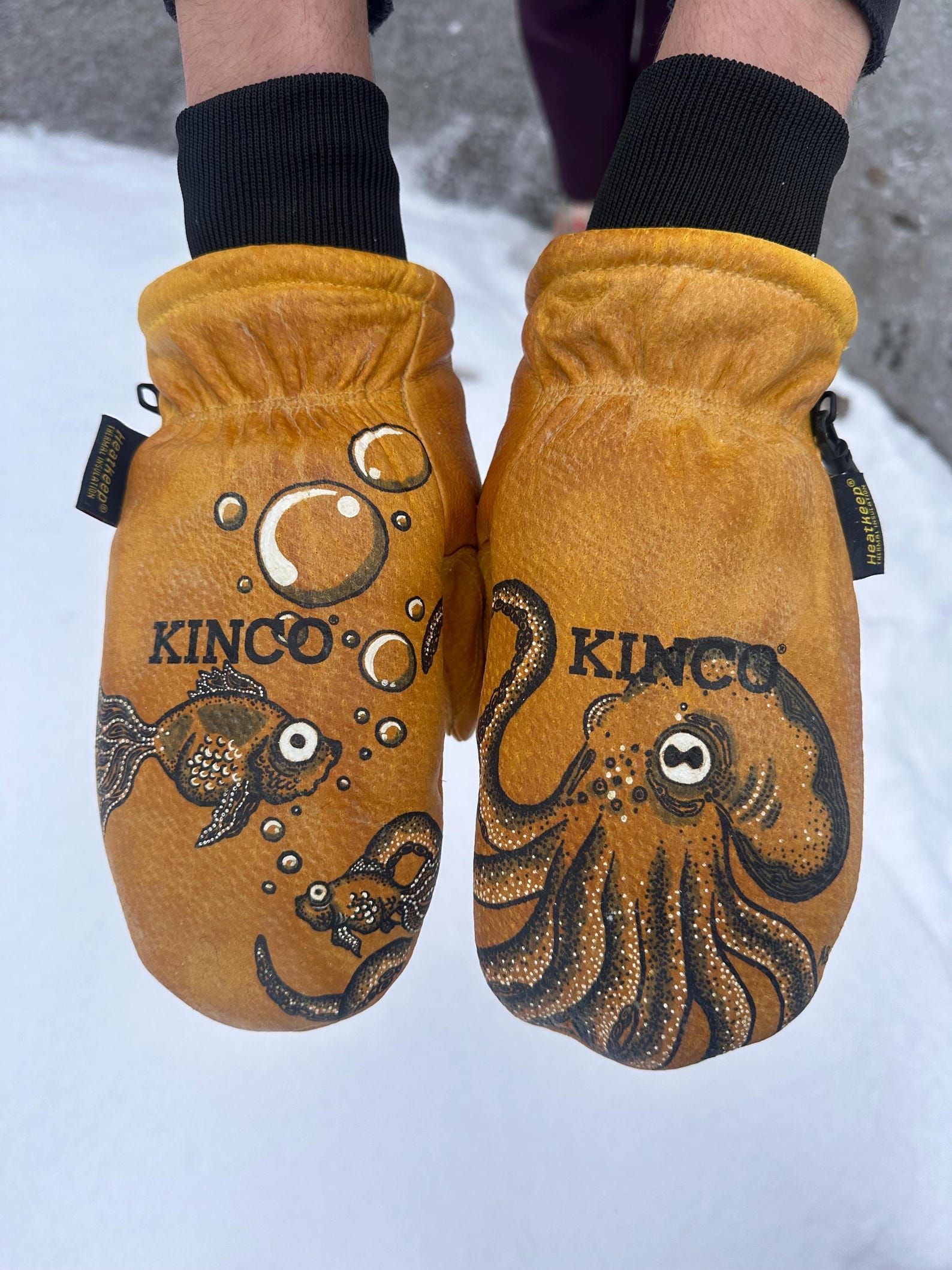 Custom Kinco Mittens - Etsy