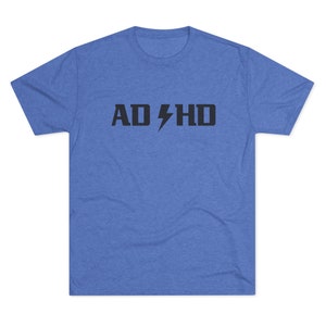 ADHD and Proud T-shirt; Classic AD HD Soft and Funny Tee; - Etsy