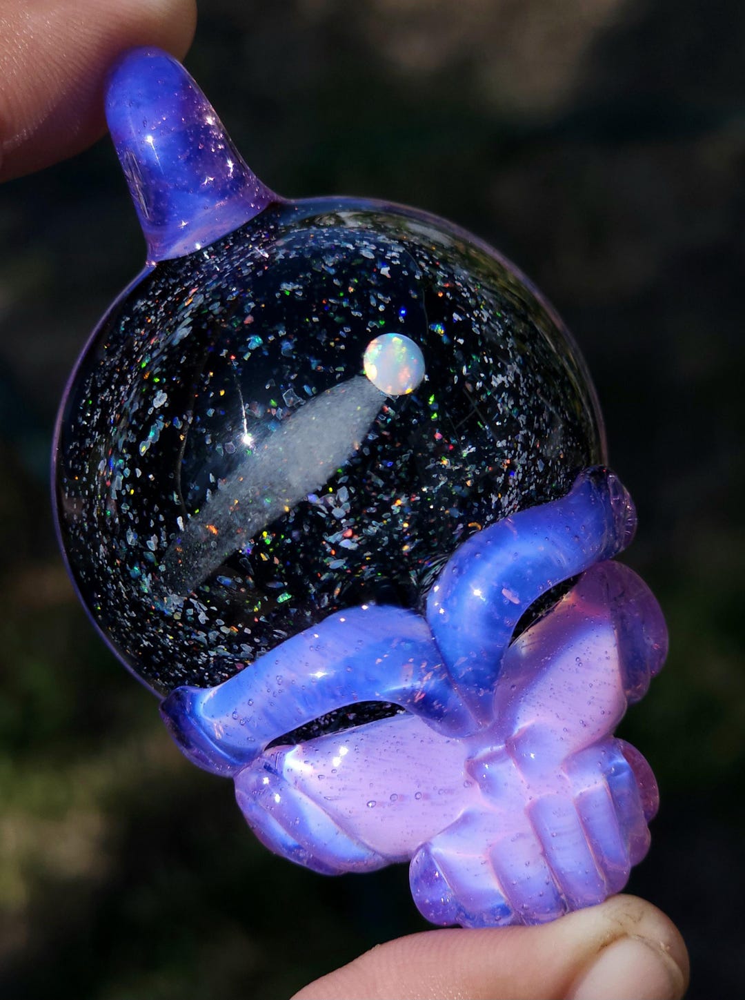 Shooting Star Steal Your Face Pendant (large) - Etsy