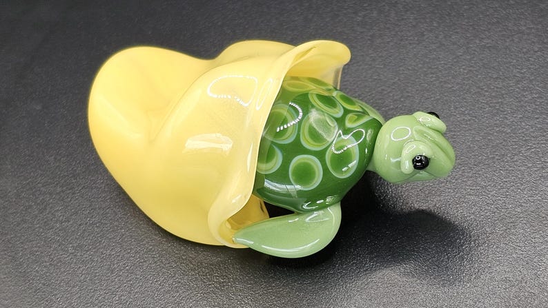 Turtle Coming Out of His Shell Sculpture - Etsy