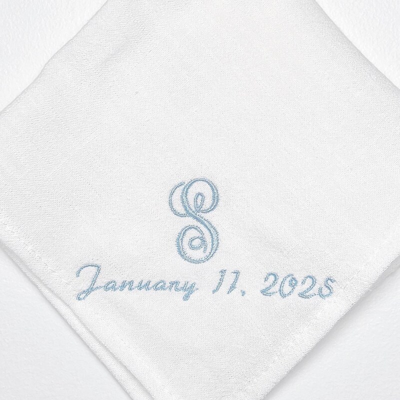 Embroidered Handkerchief - Etsy