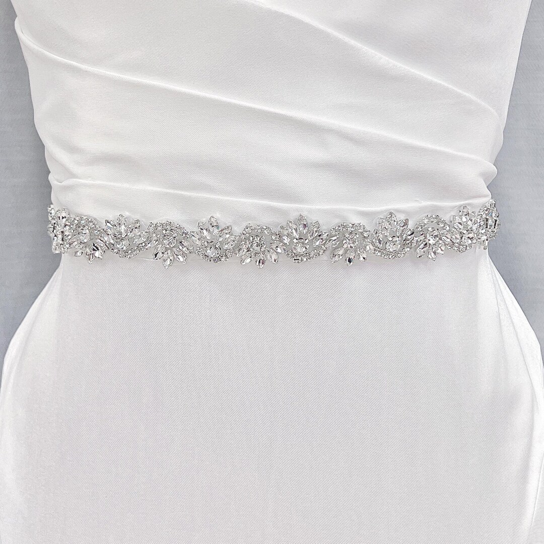 Beaded Wedding Belt, Beaded Belt Wedding, Beaded Wedding Dress Belt ...