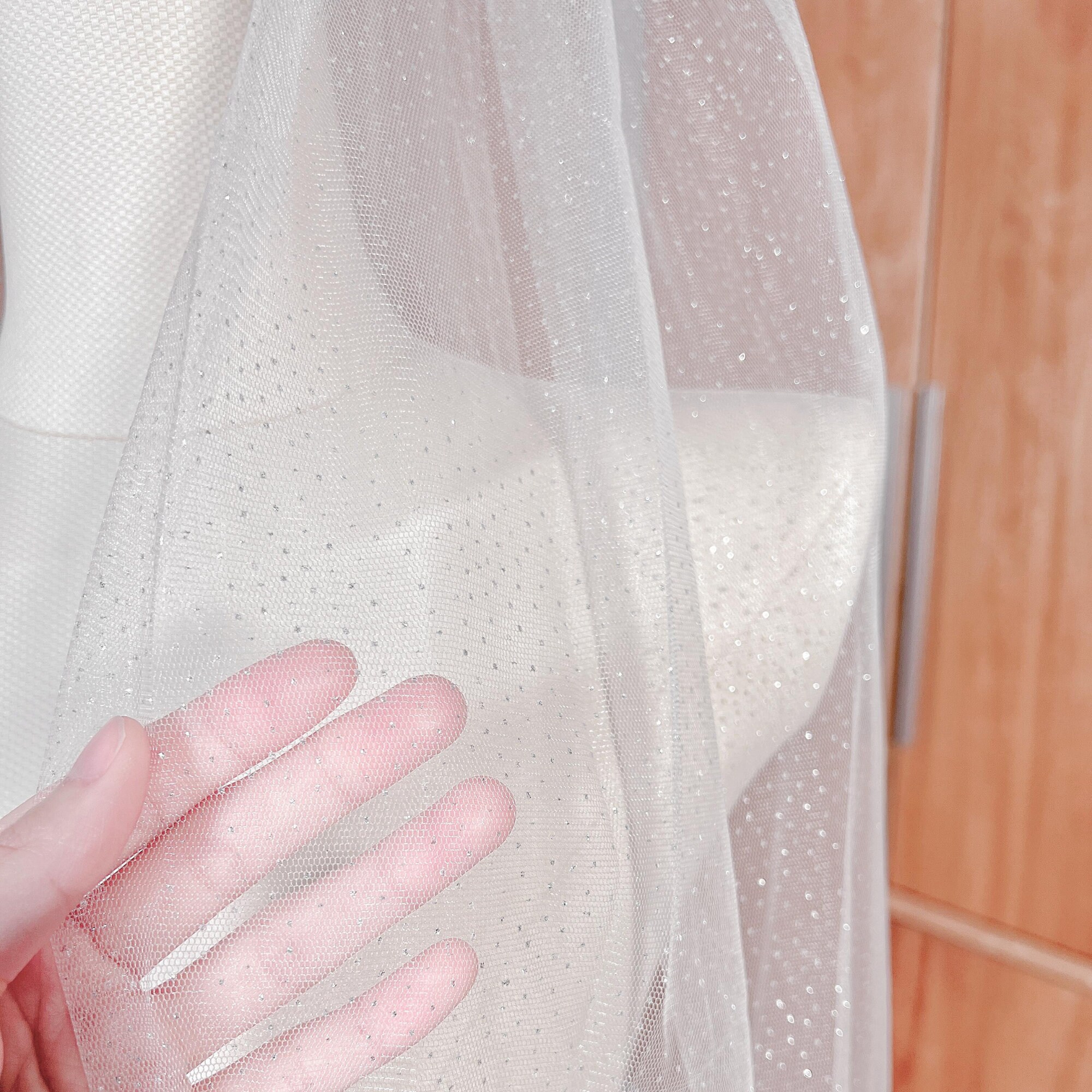 Cathedral Shimmer Veil Shimmering Cathedral Wedding Veil Shimmer ...