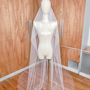 Cascade Veil, Angel Cut Veil, Angel Cut Cathedral Veil, Cascade ...