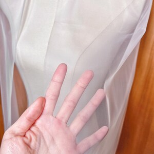 Waltz Length Wedding Veil, Soft Flowy Veil, Ballet Length Veil, Classic ...