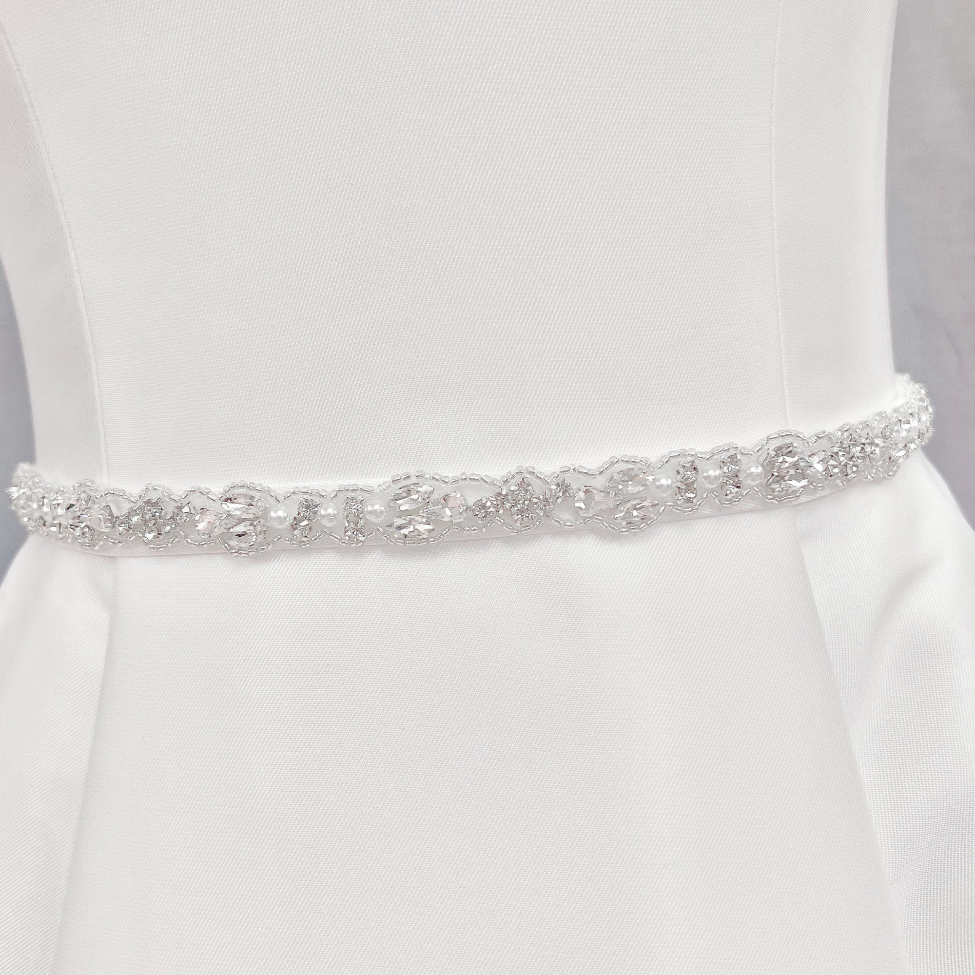 Rhinestone Wedding Belt, Wedding Dress Belt Rhinestone, Wedding Belts ...