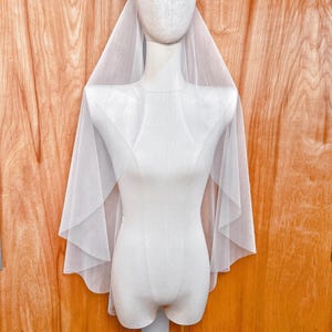 Cascade Veil, Angel Cut Veil, Angel Cut Cathedral Veil, Cascade ...