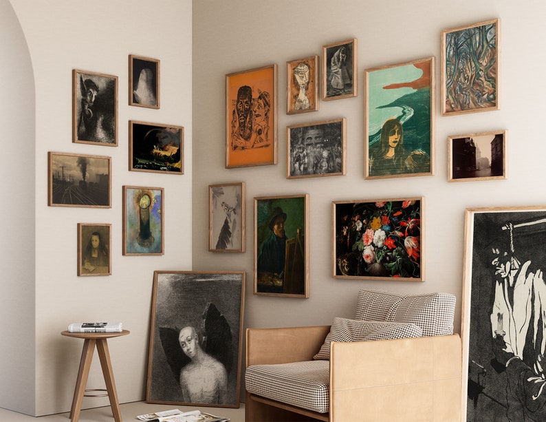 700 Vintage Dark Academia Prints, Vintage Dark Academia Poster Set of ...