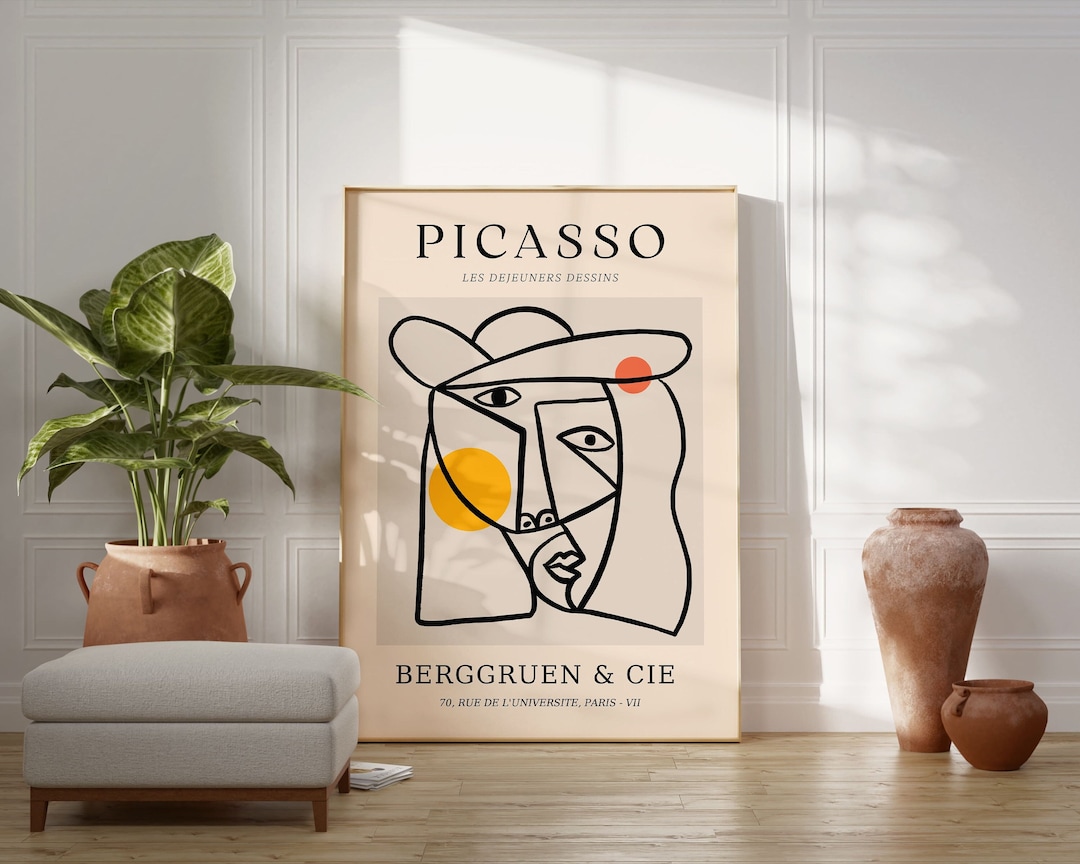 Picasso Print, Picasso One Line Drawing, Picasso Poster, Picasso Art ...