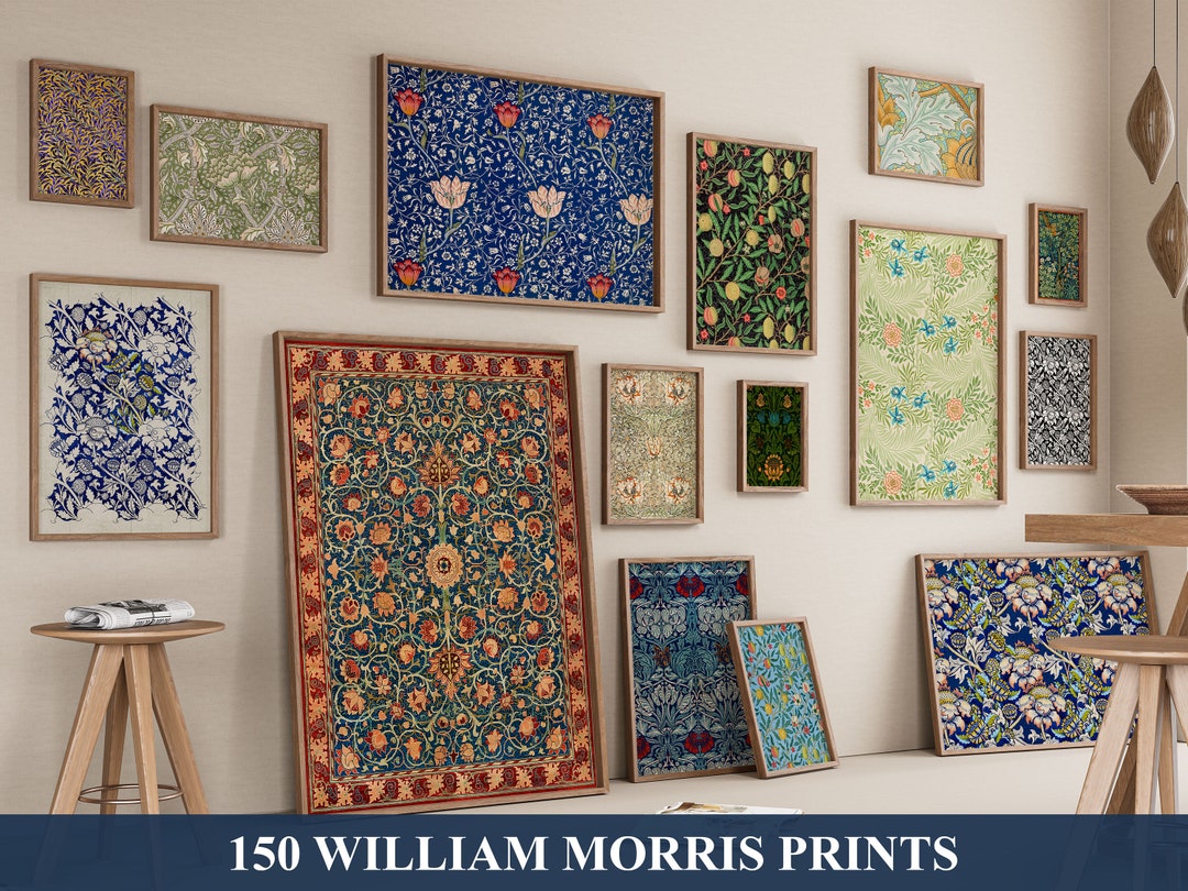 150 William Morris Prints, William Morros Poster, William Morris Wall ...