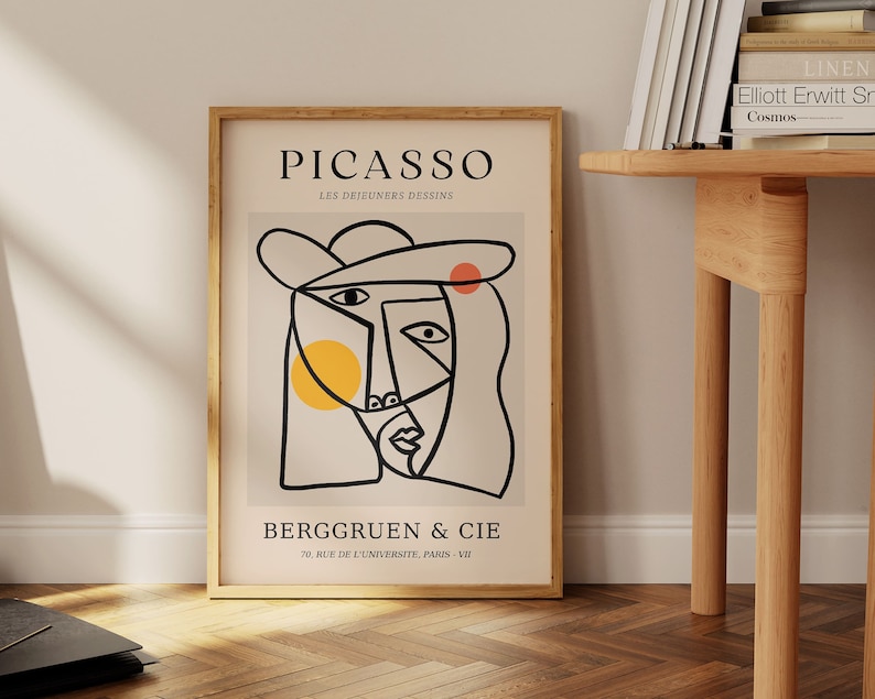 Picasso Print, Picasso One Line Drawing, Picasso Poster, Picasso Art ...