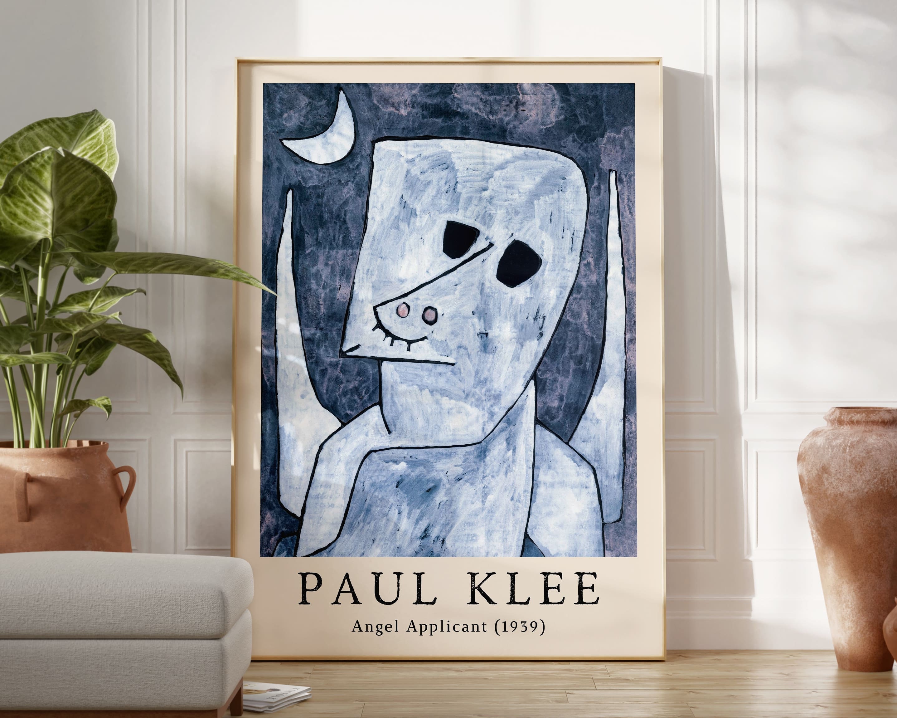Paul Klee Print, Angel Applicant 1939, Paul Klee Poster, Vintage Print ...