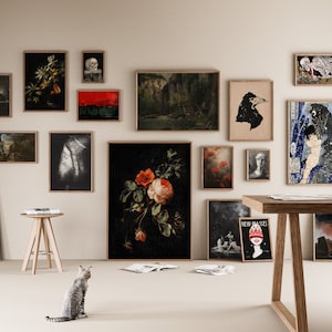 700 Vintage Dark Academia Prints, Vintage Dark Academia Poster Set of ...