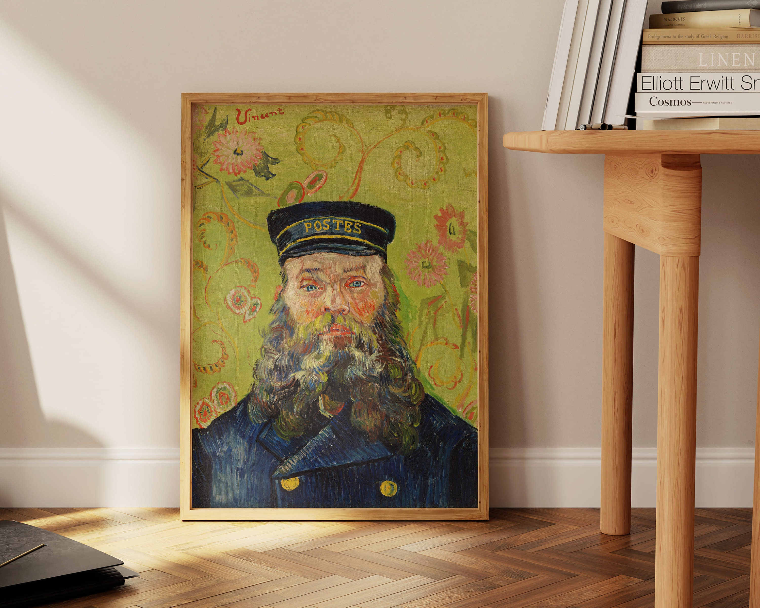 Van Gogh Print, the Postman Joseph Roulin, Museum Wall Art (digital ...