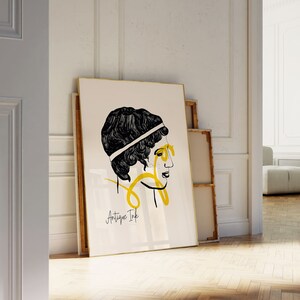 Statue Poster Print, Statue Drawing Poster, Ancient Greek Statue Poster ...