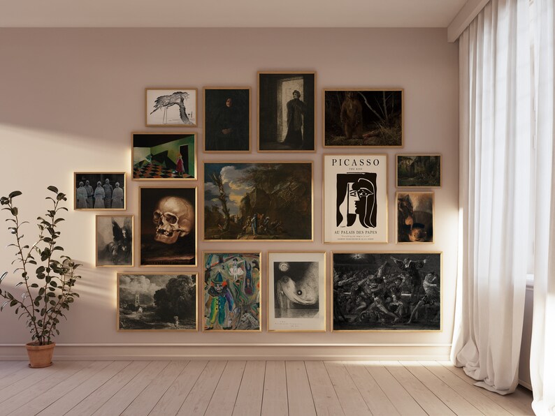 700 Vintage Dark Academia Prints, Vintage Dark Academia Poster Set of ...