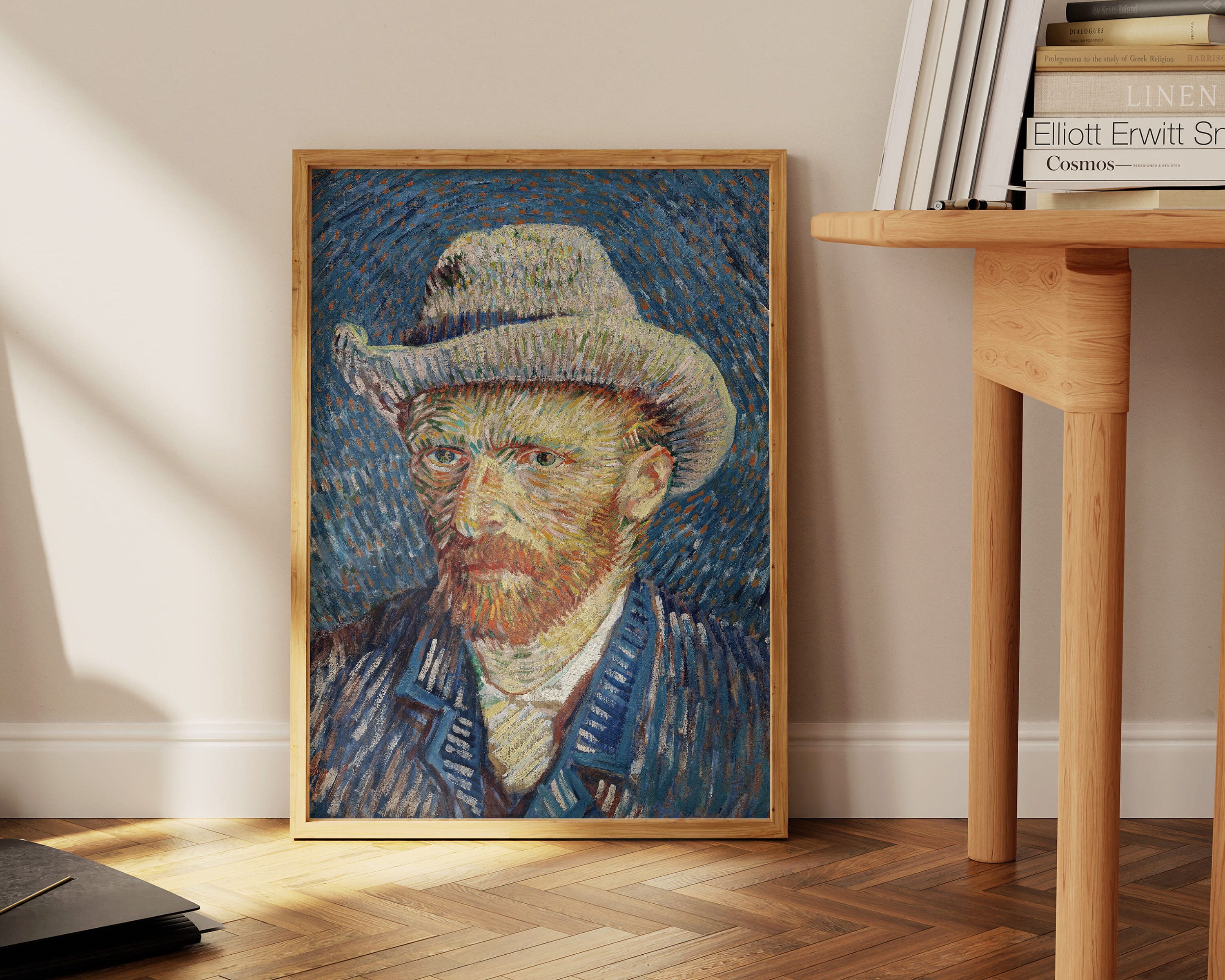 Vincent Van Gogh Poster, Self-portrait With Grey Felt Hat 1887, Van ...