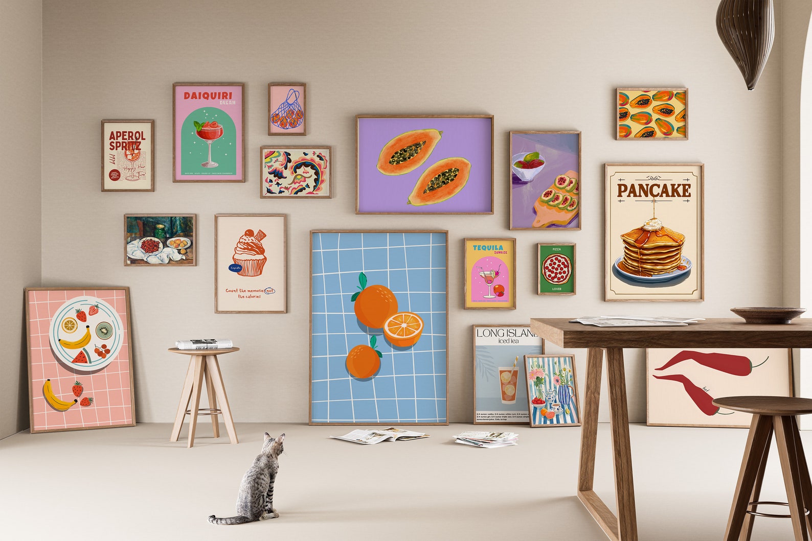 4800+ Eclectic Maximalist Gallery Wall Art Prints (digital Download ...