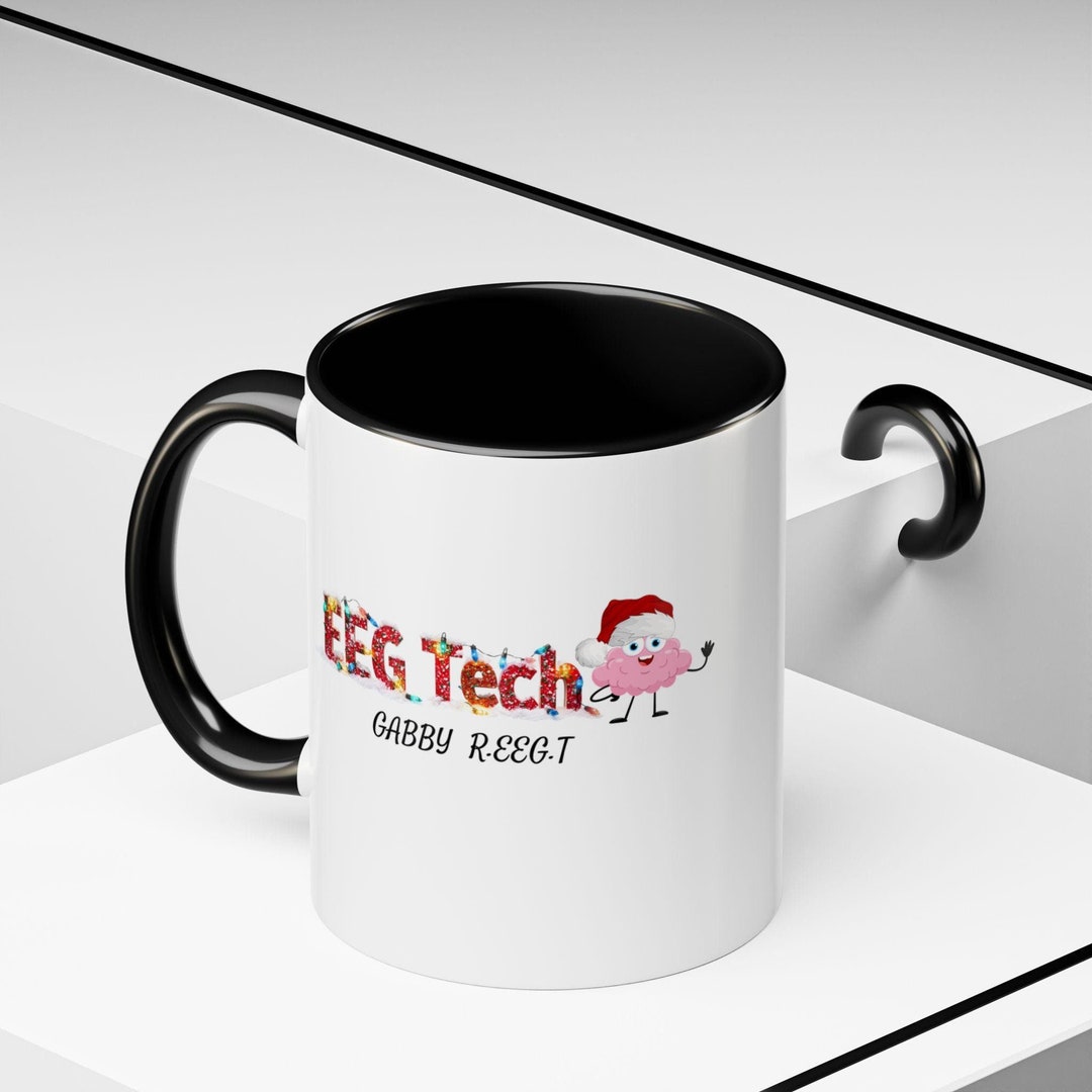 Custom EEG Tech Mug, Holiday Mug, Personalized EEG Tech Mug ...
