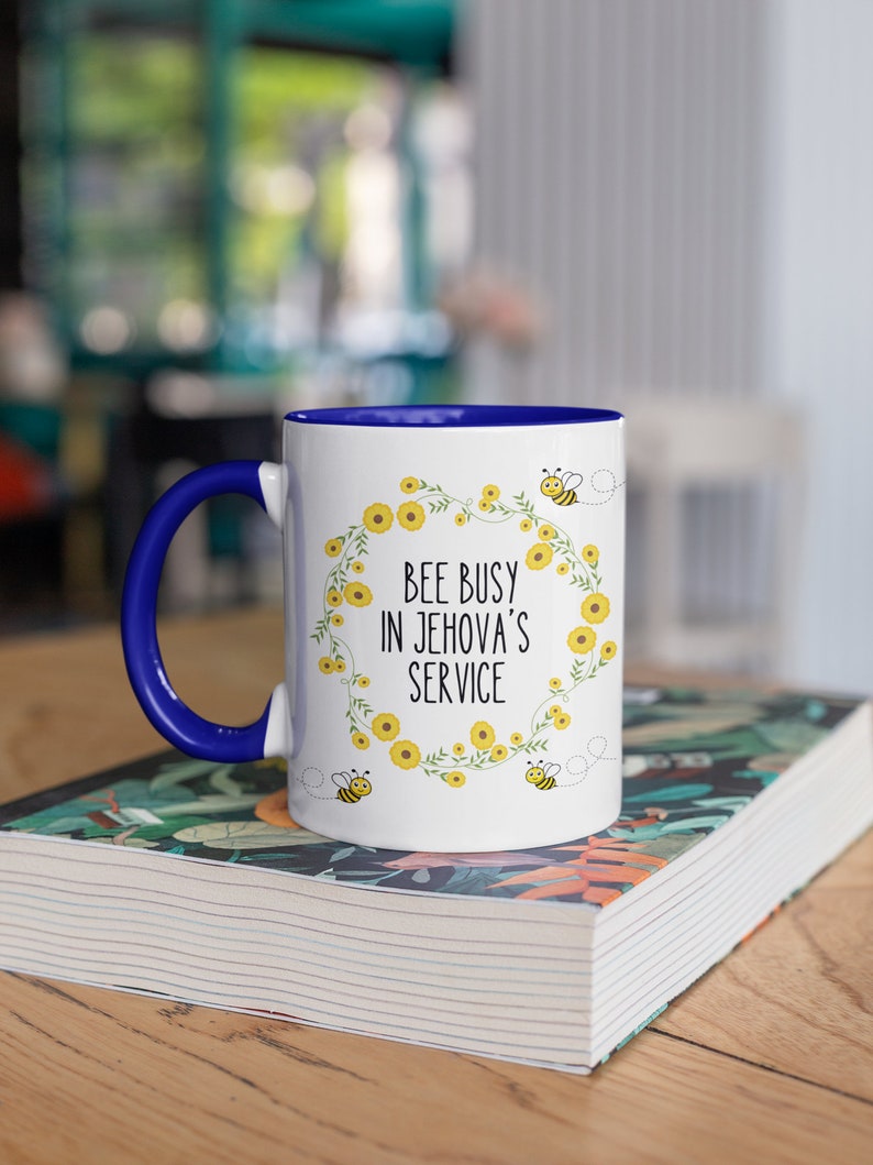 JW Theme Coffee Mug With Bible Study and Service Cup, Overseer Mug ...